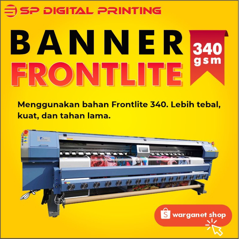 Jual Cetak Banner/Spanduk Murah Bahan Tebal 340gr | Shopee Indonesia