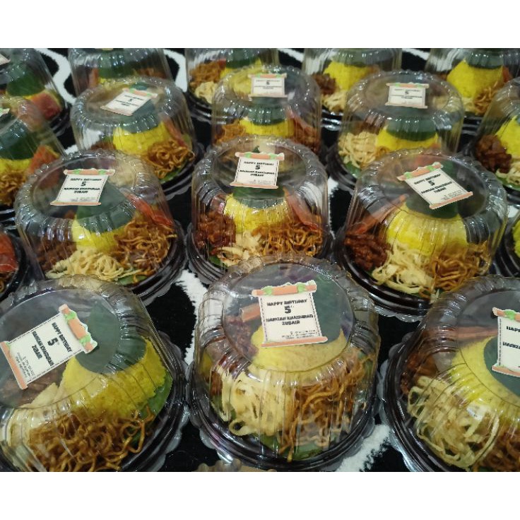Jual Lariz Tumpeng Mini Tumini Mika Sekat Nasi Box Tumpeng Nasi Kuning ...
