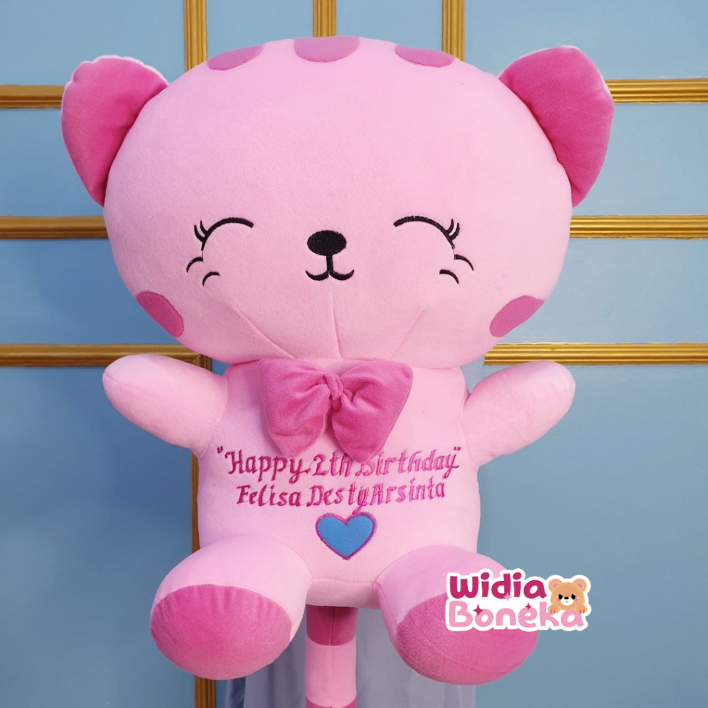 Jual Boneka Kucing Kawai Jumbo Besar Murah Halus Lembut Lucu / Kucing ...
