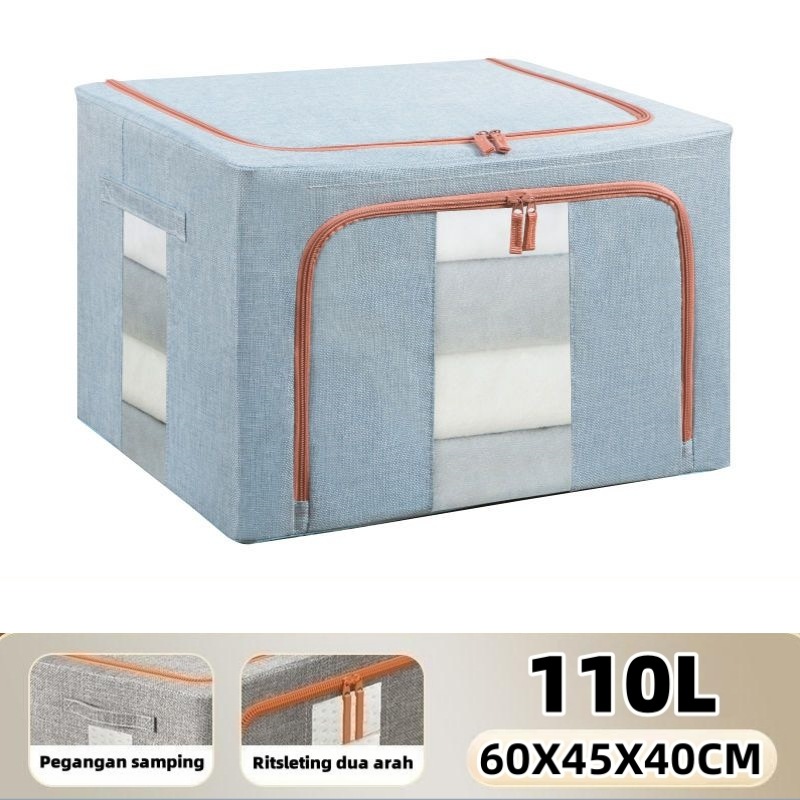 Jual Lipat Storage Box 66L/110L tahan lembab Kotak Penyimpanan ...