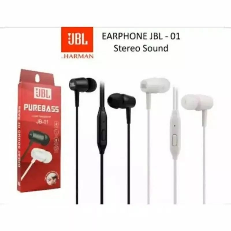 Jual HF JBL | JB-01 + MIC JACK 3.5MM EXTRA BASS | Shopee Indonesia