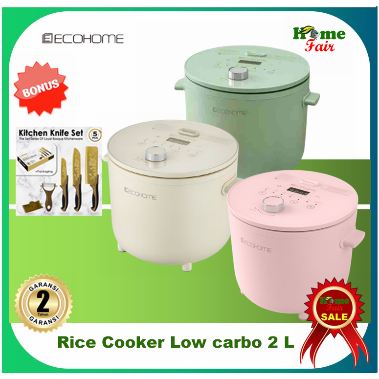 Jual Rice Cooker Low Carbo Ecohome ELS-777 Low Sugar Penanak ...