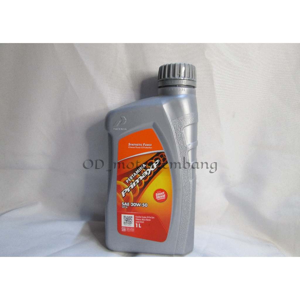 Jual OLI PRIMA XP Pertamina 1 Liter 20w50 1L | Shopee Indonesia