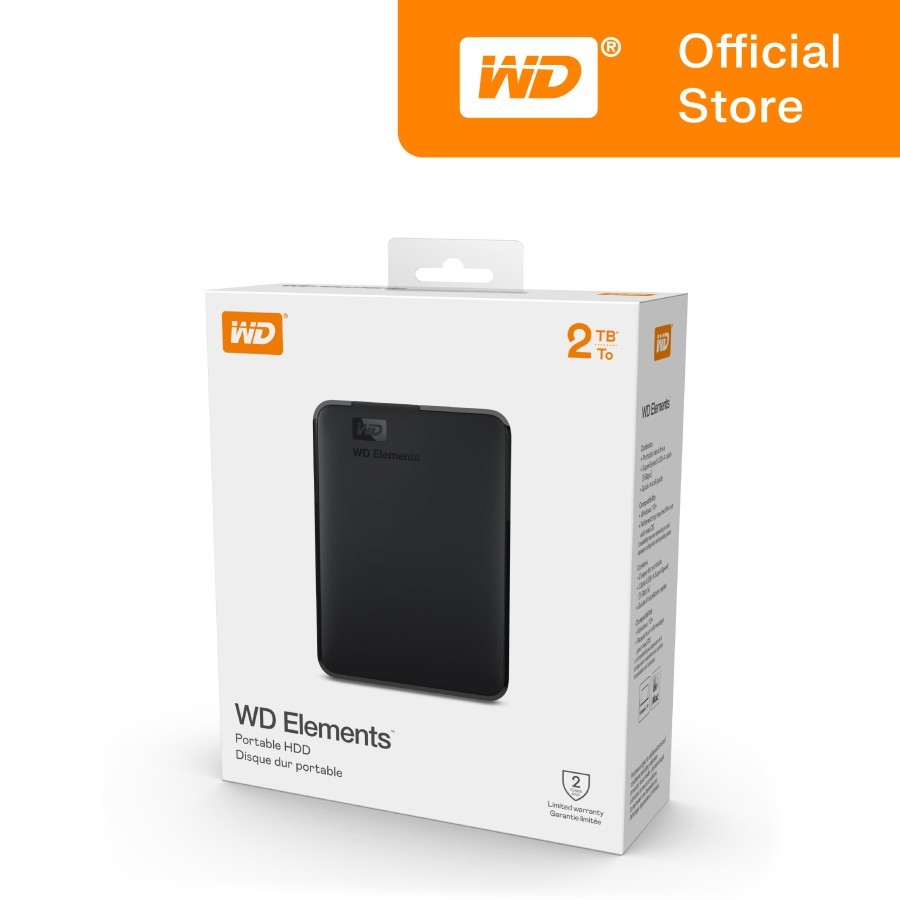Jual Hardisk External 2TB WD Element Elements 2TB 100% ORIGINAL - HDD Hardisk Eksternal 2.5 inch ...