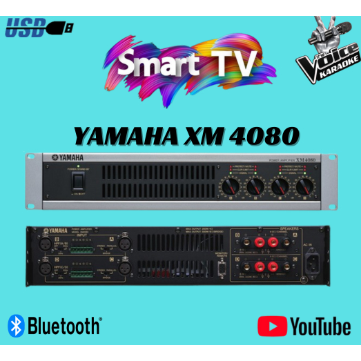 Jual POWER AMPLIFIER AUDIO YAMAHA XM 4080 / XM-4080 / XM4080 RESMI ...