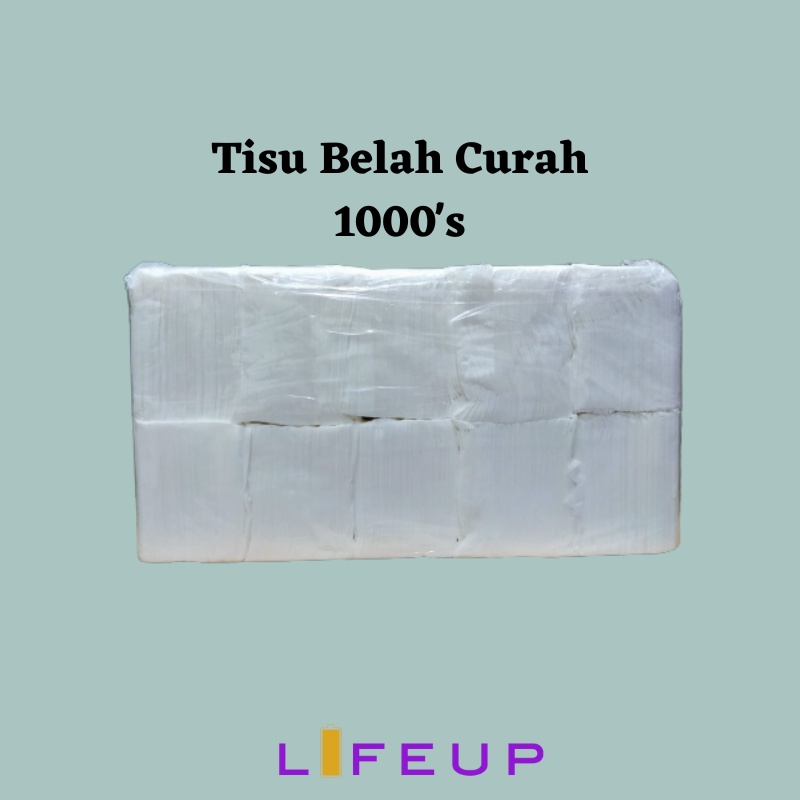 Jual Tisu Curah Belah Tisu Muka 1000'sheet / Tissue Facial Curah ...