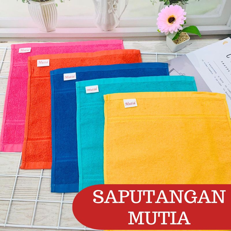 Jual RC PAKET ISI 12 HANDUK WAJAH MUKA SAPUTANGAN MUTIA UKURAN 30x30 ...