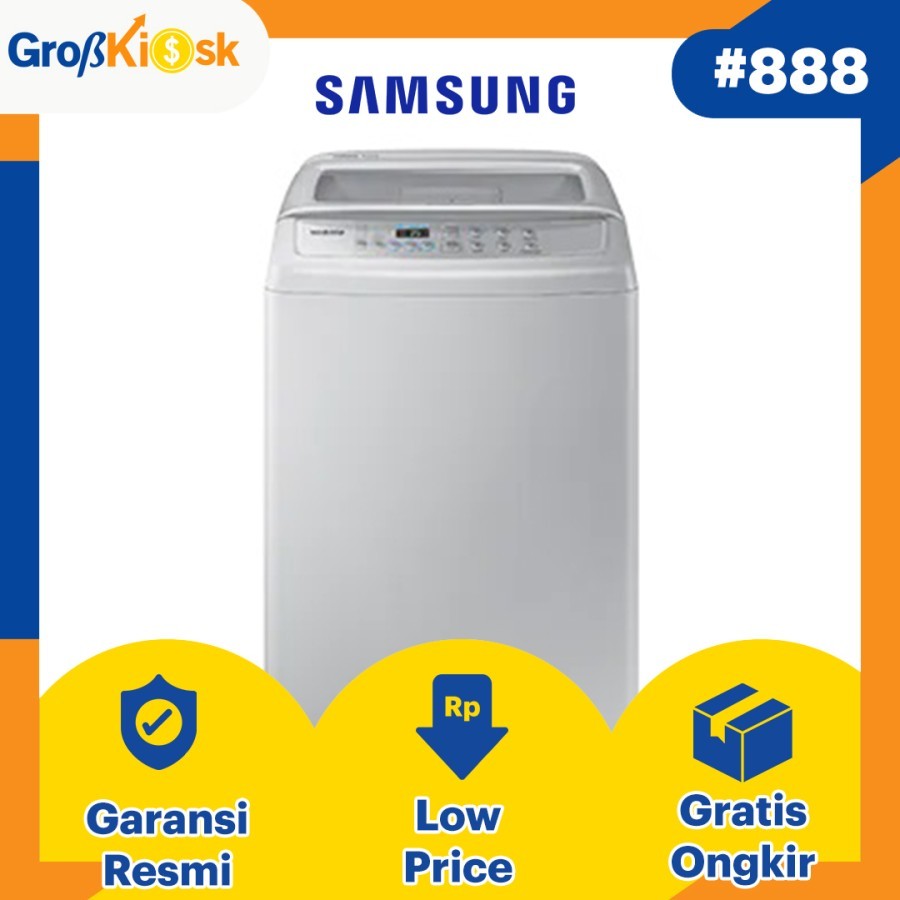 Jual MESIN CUCI 1 TABUNG SAMSUNG 8.5 KG TOP LOADING WA-85H4200SG ...