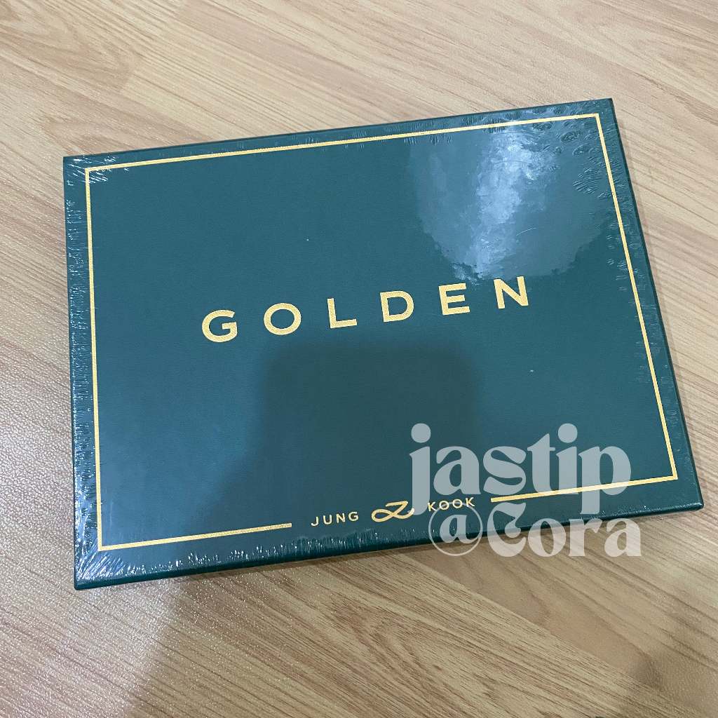 Jual JUNGKOOK " GOLDEN " SOLO ALBUM - bts JK album (Official from ...