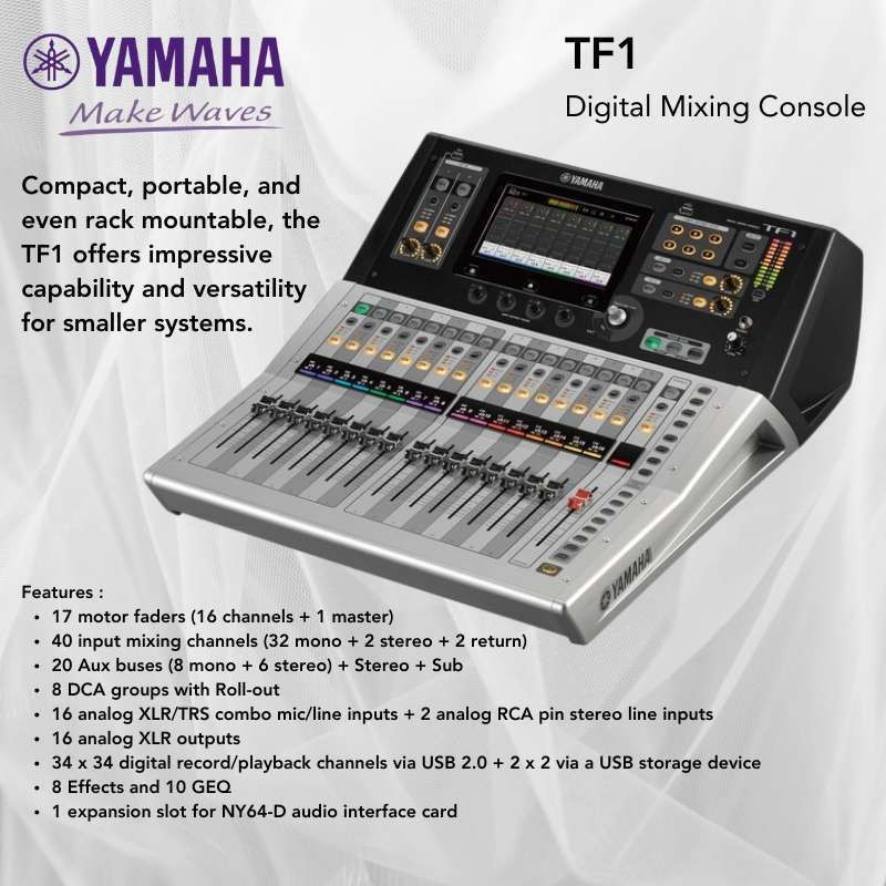 Jual Yamaha Mixer TF1 TF-1 TF 1 Digital Mixing | Shopee Indonesia