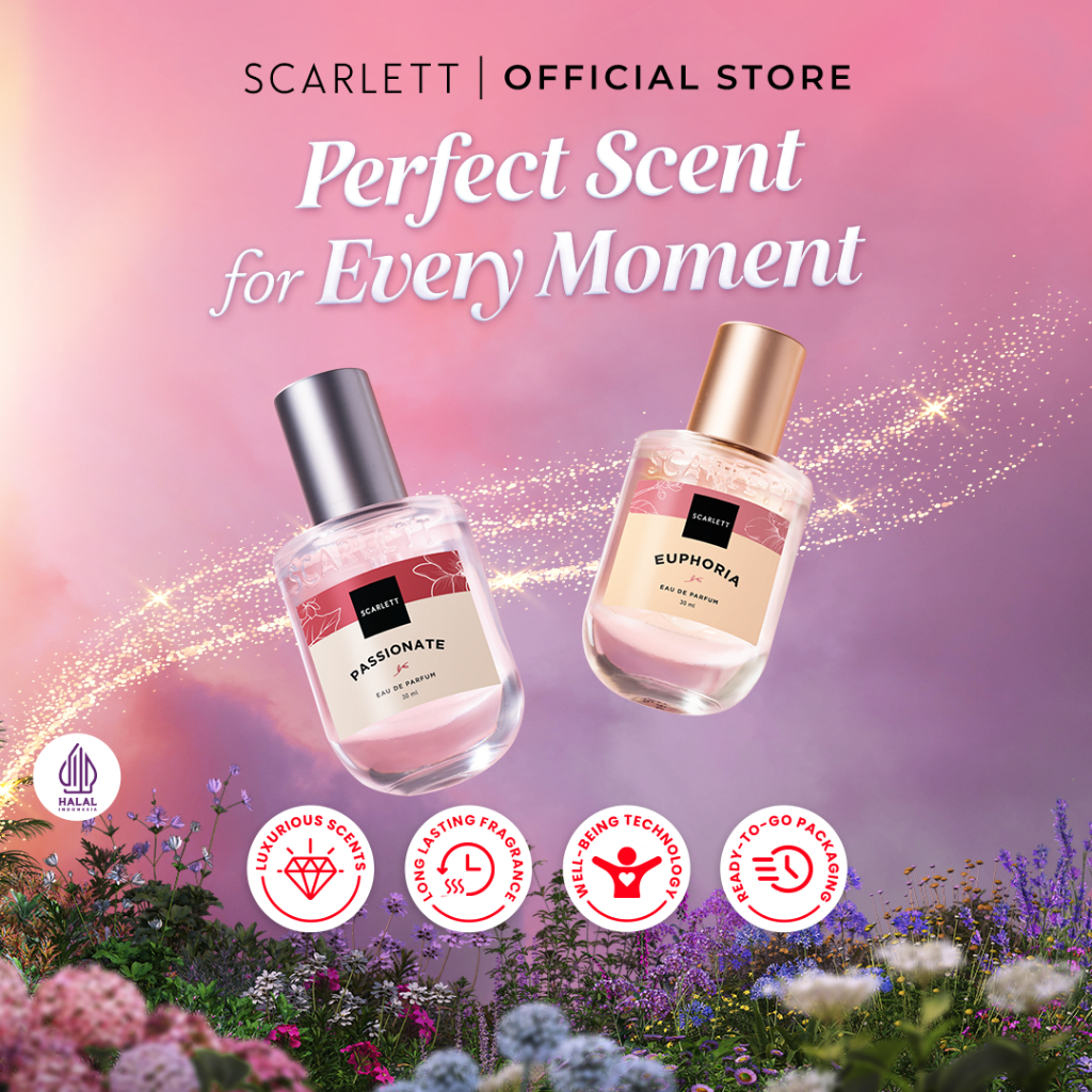 Jual Scarlett Whitening Eau De Parfum Sweet Memories | Dreamy ...
