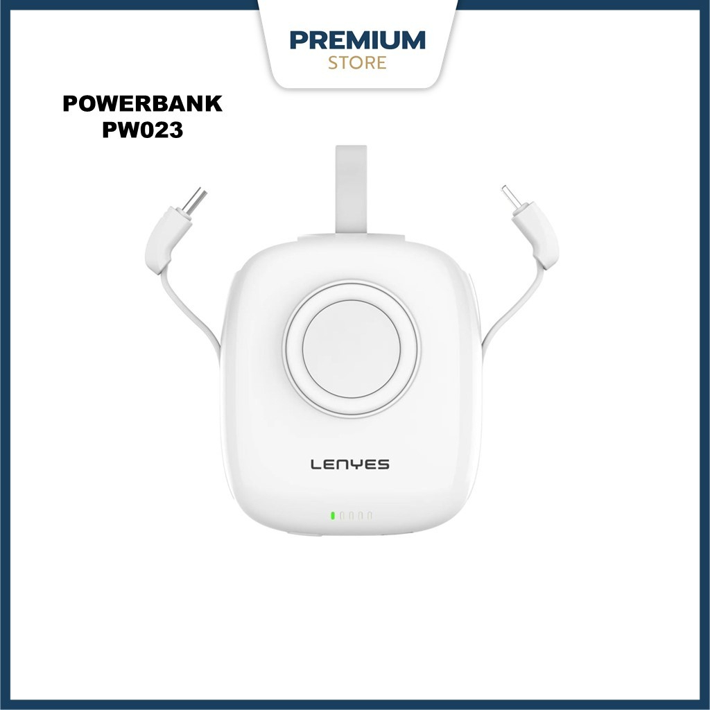 Jual Lenyes Powerbank PW023 5000mAh Jam Mini Magsafe SmartWatch ...