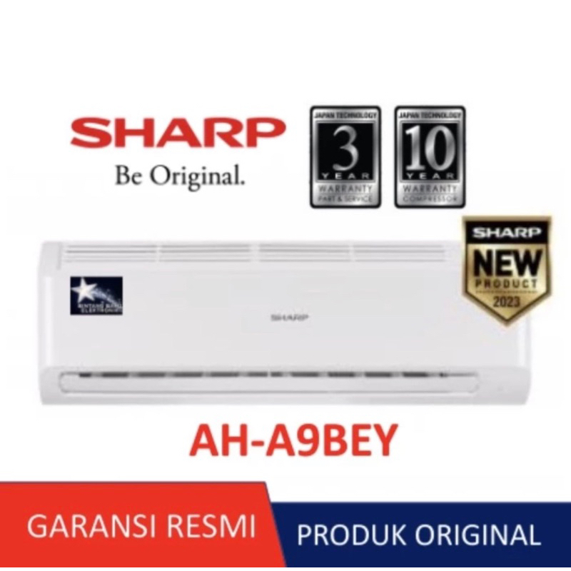 Jual AC Sharp 1 pk Standar AH-A09BEY / AHA 09 BEY ( Unit Only ) | Shopee Indonesia
