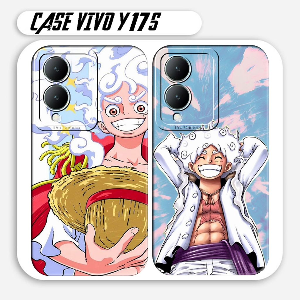 Jual Softcase Vivo Y17s 4G 2023 Motif Anime Monkey D Luffy One Piece ...