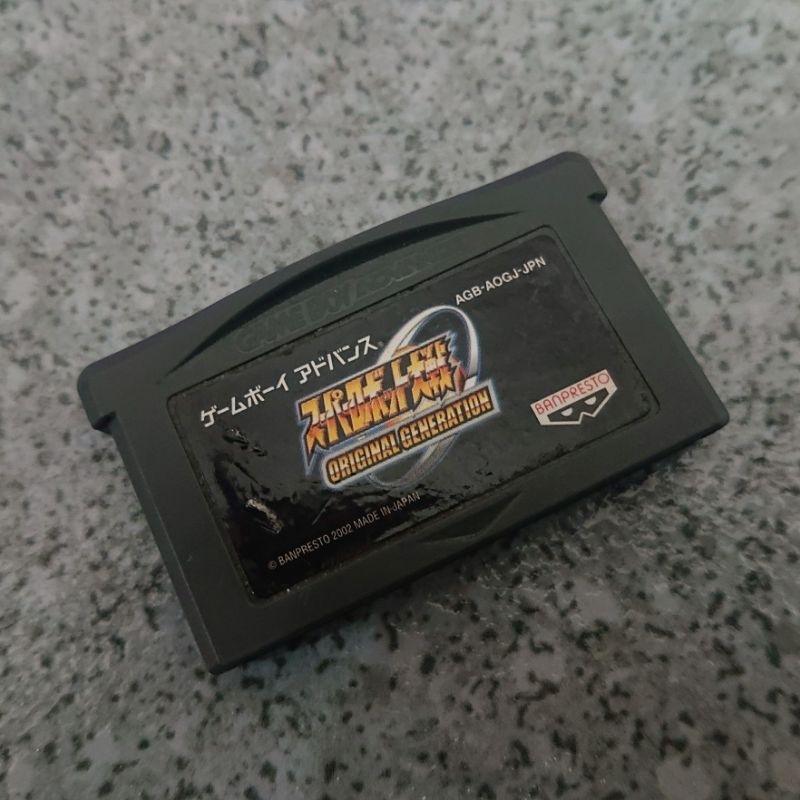 Jual Gameboy Advance Cartridge Super Robot Taisen Original Generation ...