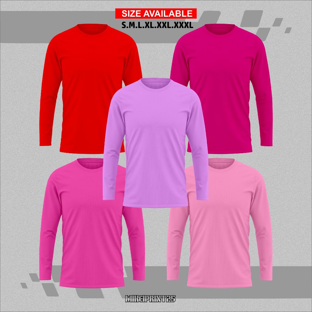 Jual Baju Dri fit Panjang Running Polos | Shopee Indonesia
