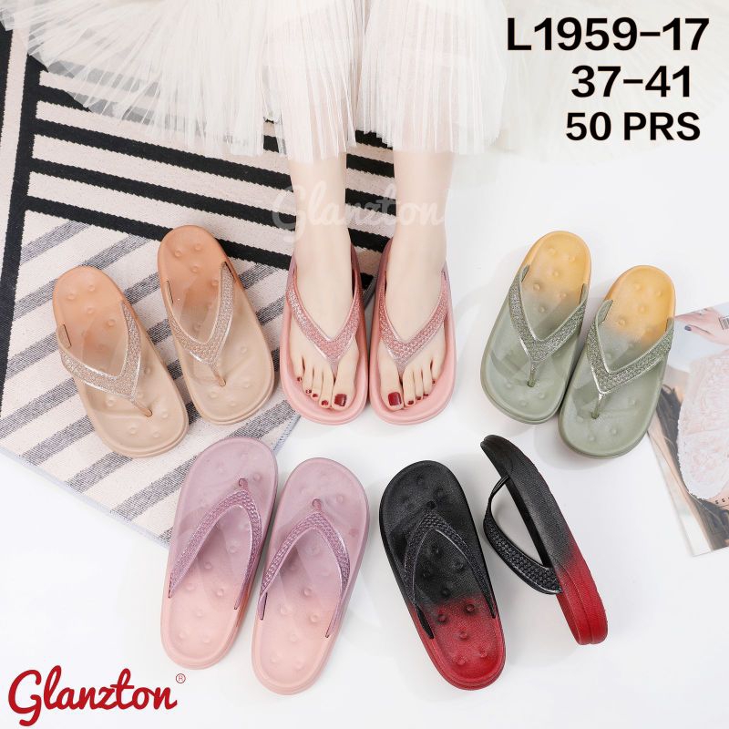 Jual Sendal Jepit Jelly Gradasi 2 warna L1959-17 | Shopee Indonesia