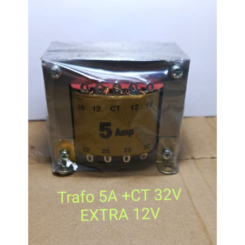 Jual Trafo 5ACT-CT 32v Extra 12v (body kecil) | Shopee Indonesia
