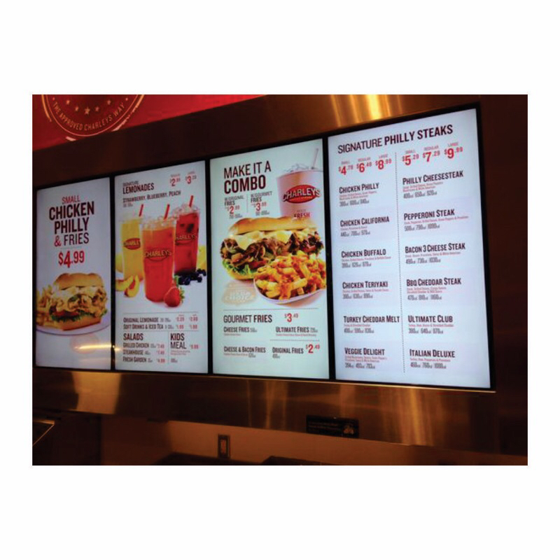 Jual Papan Menu Light Box LED/ Neon box akrilik | Shopee Indonesia