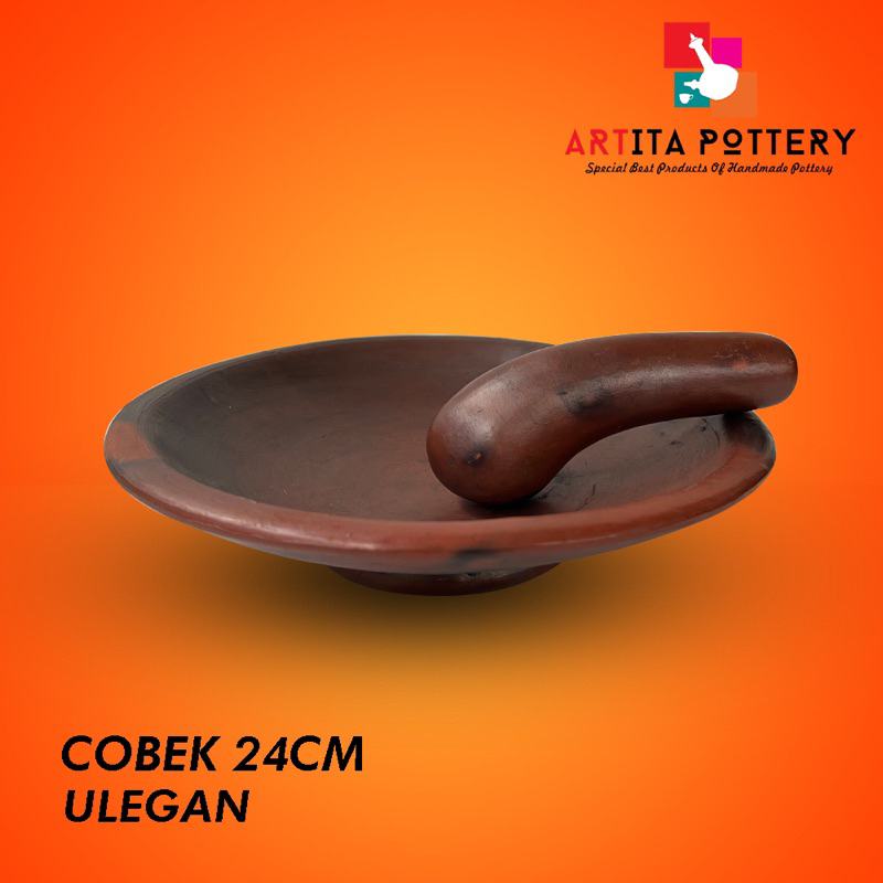 Jual COBEK 24cm 20cm & ULEGAN GERABAH TANAH LIAT BAYAT PALING MURAH ...