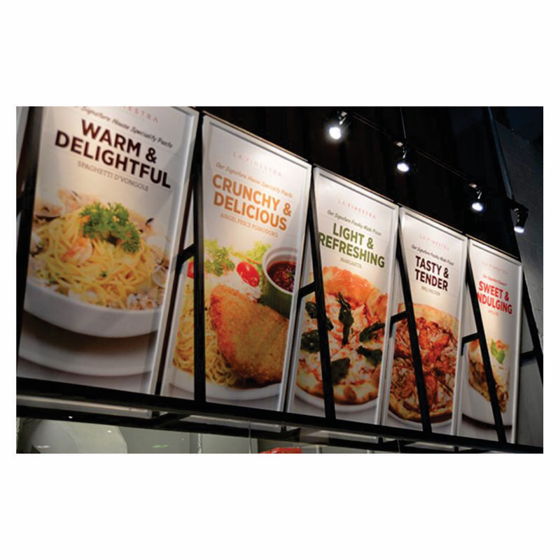 Jual Papan Menu Light box / Free custom makanan,minuman atau produk ...