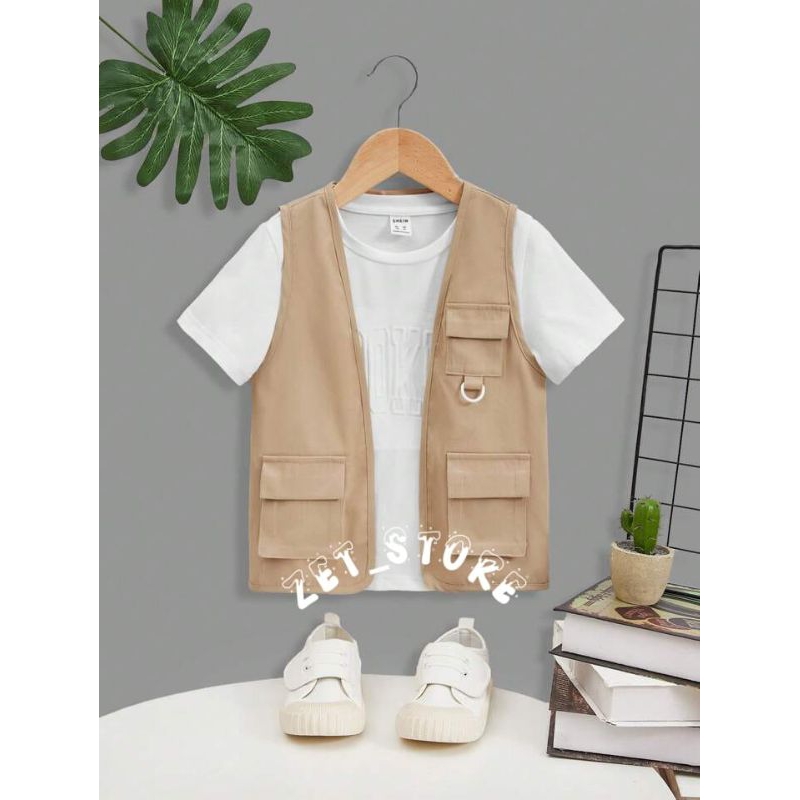 Jual Rompi Vest Anak Youngboys Utility | Shopee Indonesia