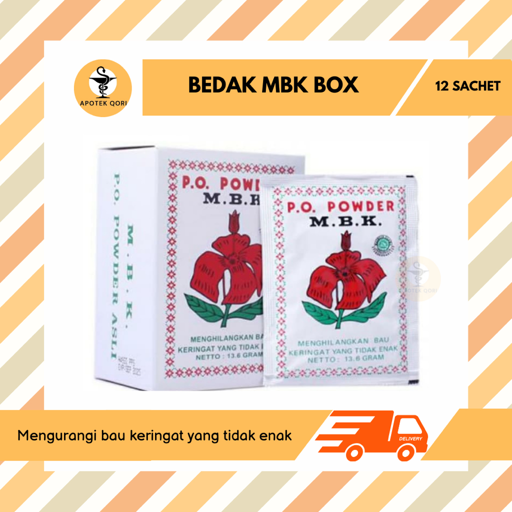 Jual BEDAK MBK BOX @ 12 SACHET/MENGURANGI BAU BADAN/MENGHARUMKAN BADAN ...