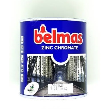 Jual Cat Dasar Meni Besi Belmas Avian Zinc Chromate/Bellmas Hijau,Hitam ...