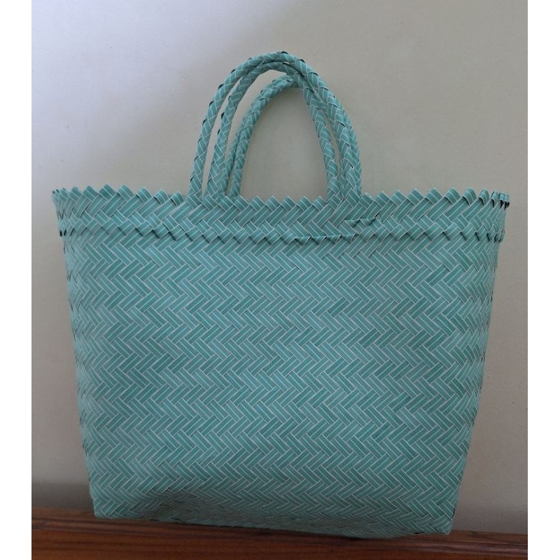 Jual tas anyaman polos UK L/jumbo | Shopee Indonesia