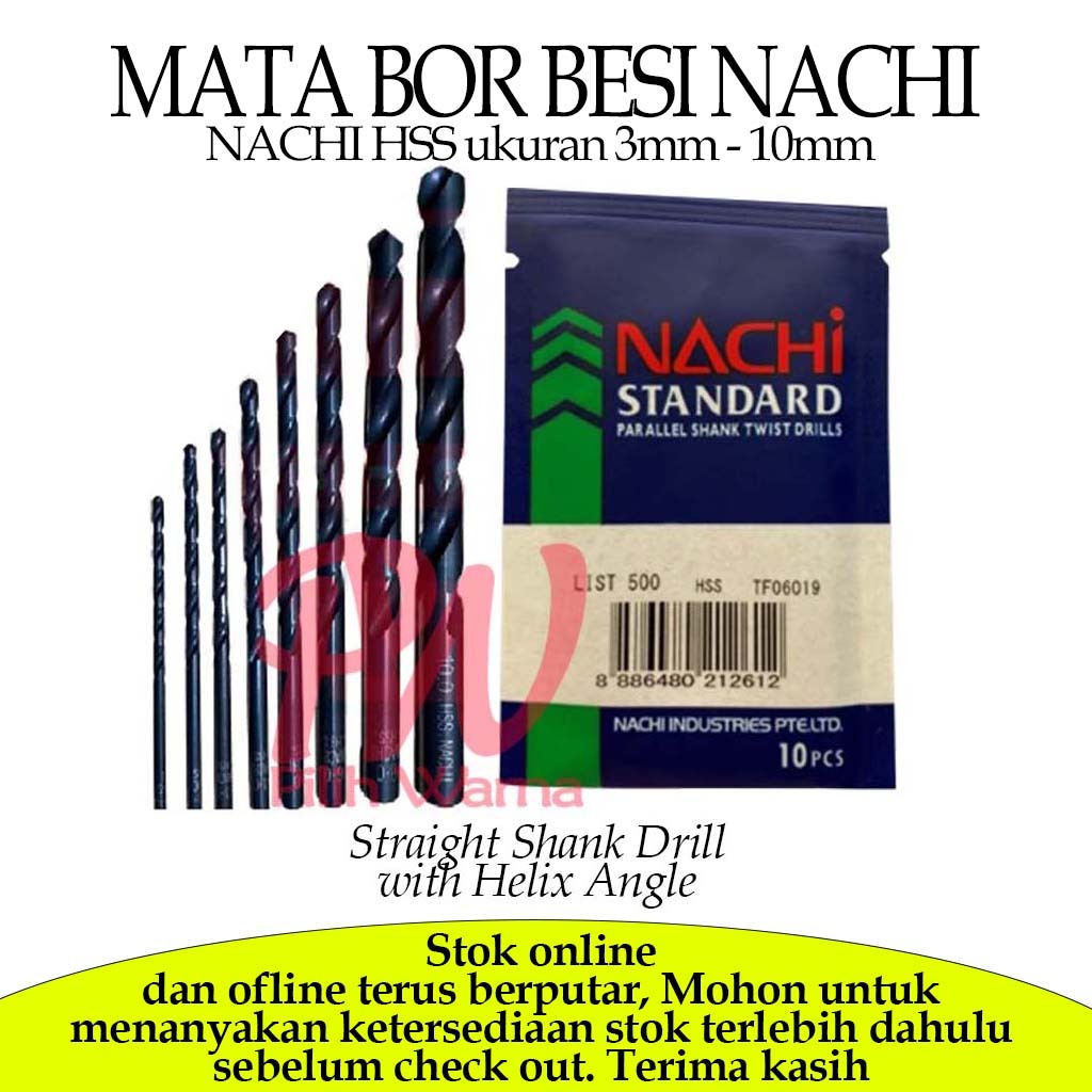 Jual MATA BOR BESI NACHI / MATA BOR HSS NACHI / MATA BOR BESI ORIGINAL NACHI | Shopee Indonesia