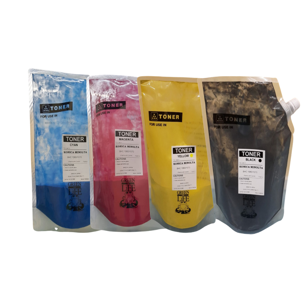 Jual Toner TN619 Refill Konica Minolta bizhub C1060 C1070 berat 500 ...