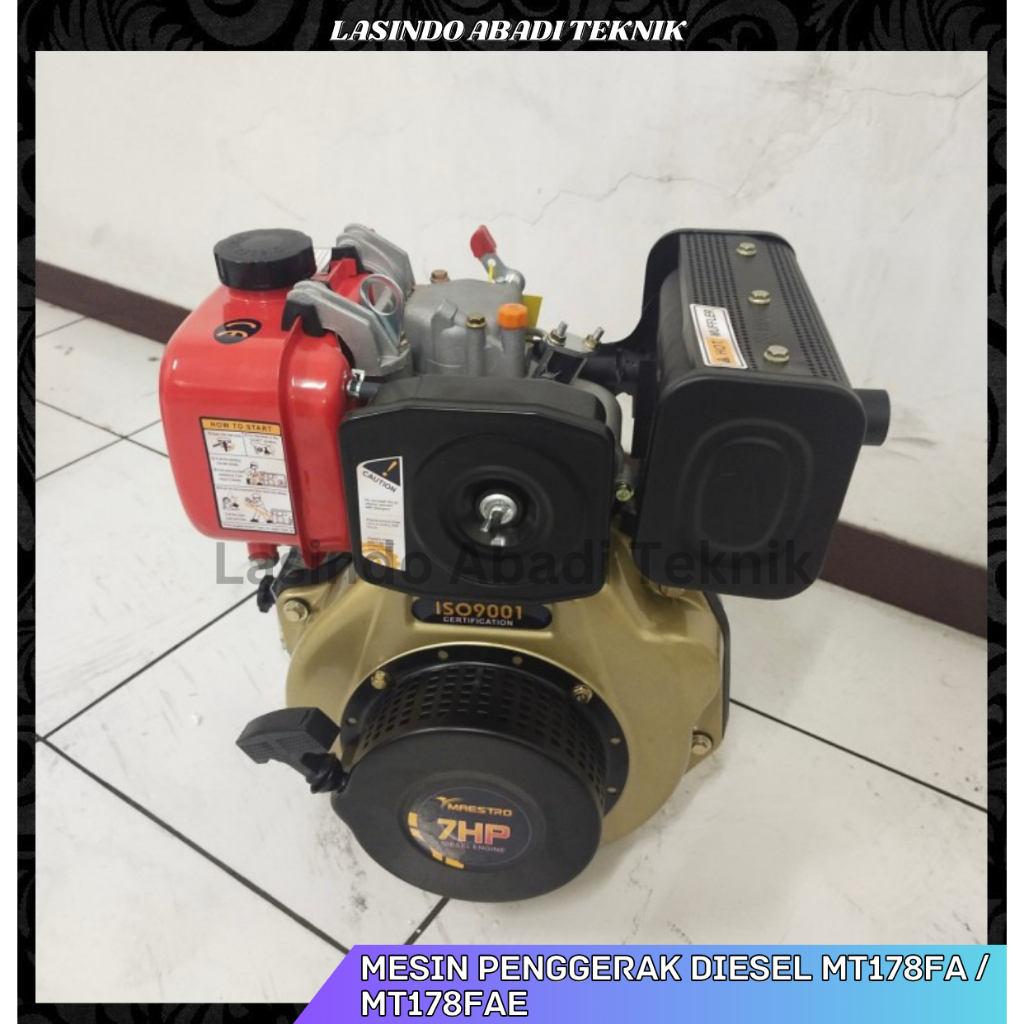 Jual Mesin Penggerak Diesel Maestro MT 178 FA MT 178 FAE 7HP Solar ...
