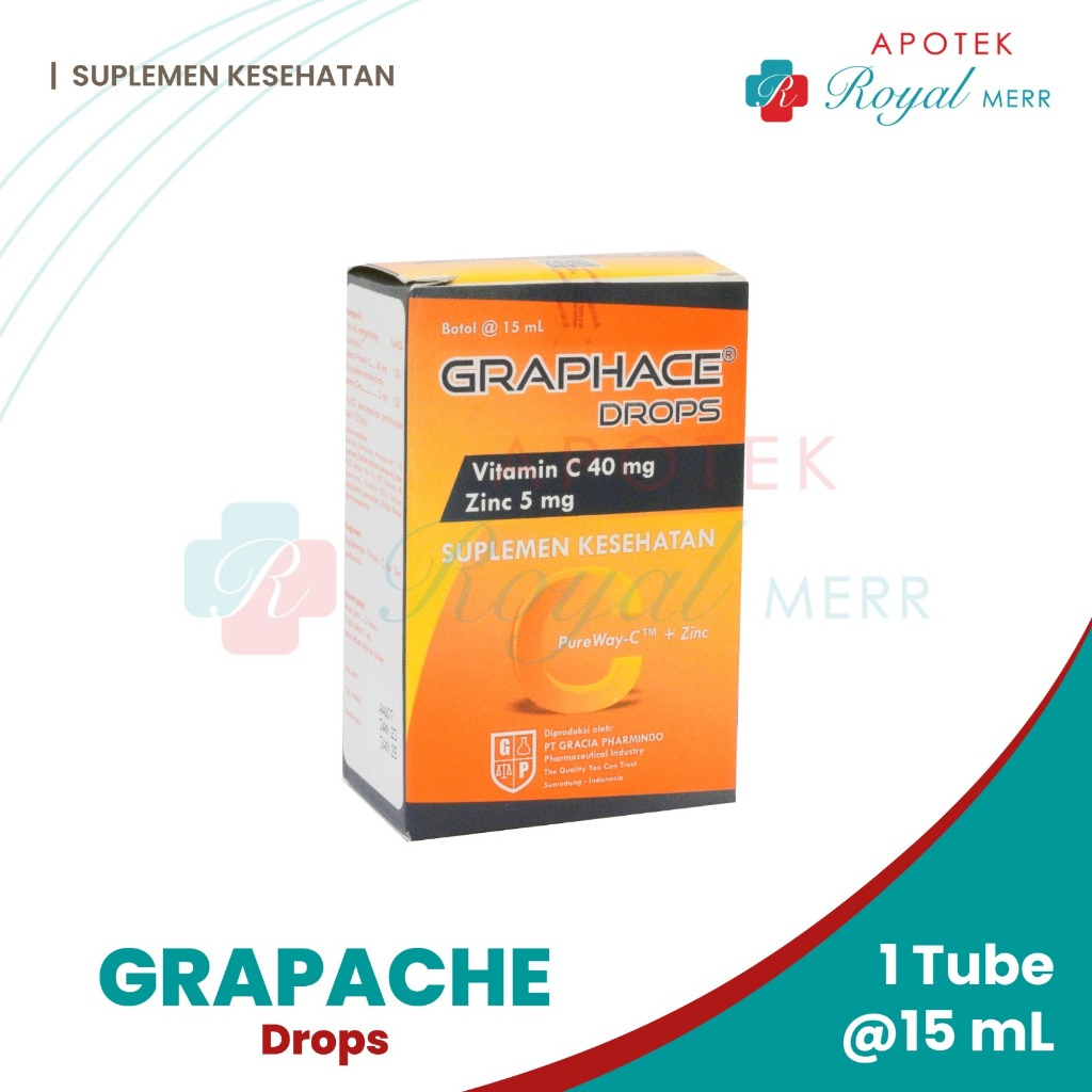 Jual GRAPHACE TETES 15 ML Untuk Memelihara Kesehatan Tubuh Anak ...