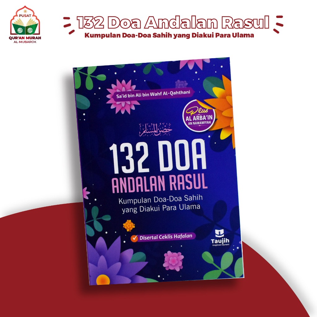 Jual 132 Doa Andalan Rasul Kumpulan Doa-Doa Yang Diajarkan Rasul Saw ...