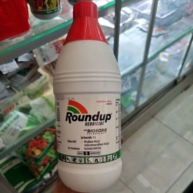 Jual Herbisida Roundup Biosorb 486 SL 1liter | Shopee Indonesia