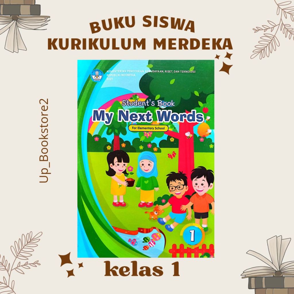 Jual BUKU SISWA BAHASA INGGRIS MY NEXT WORD KELAS 1 KURIKULUM PENGGERAK-MERDEKA SD/MI | Shopee ...