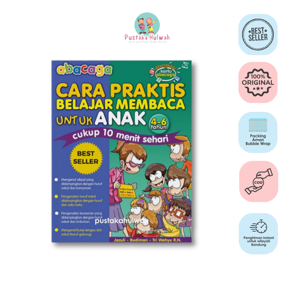 Jual Abacaga - Buku Anak Belajar Baca Usia 4-6 Tahun | Shopee Indonesia