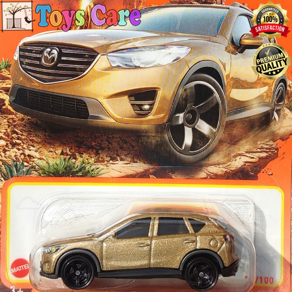 Jual MATCHBOX MAZDA CX-5 2023 EMAS - MAZDA 3 SUV | Shopee Indonesia