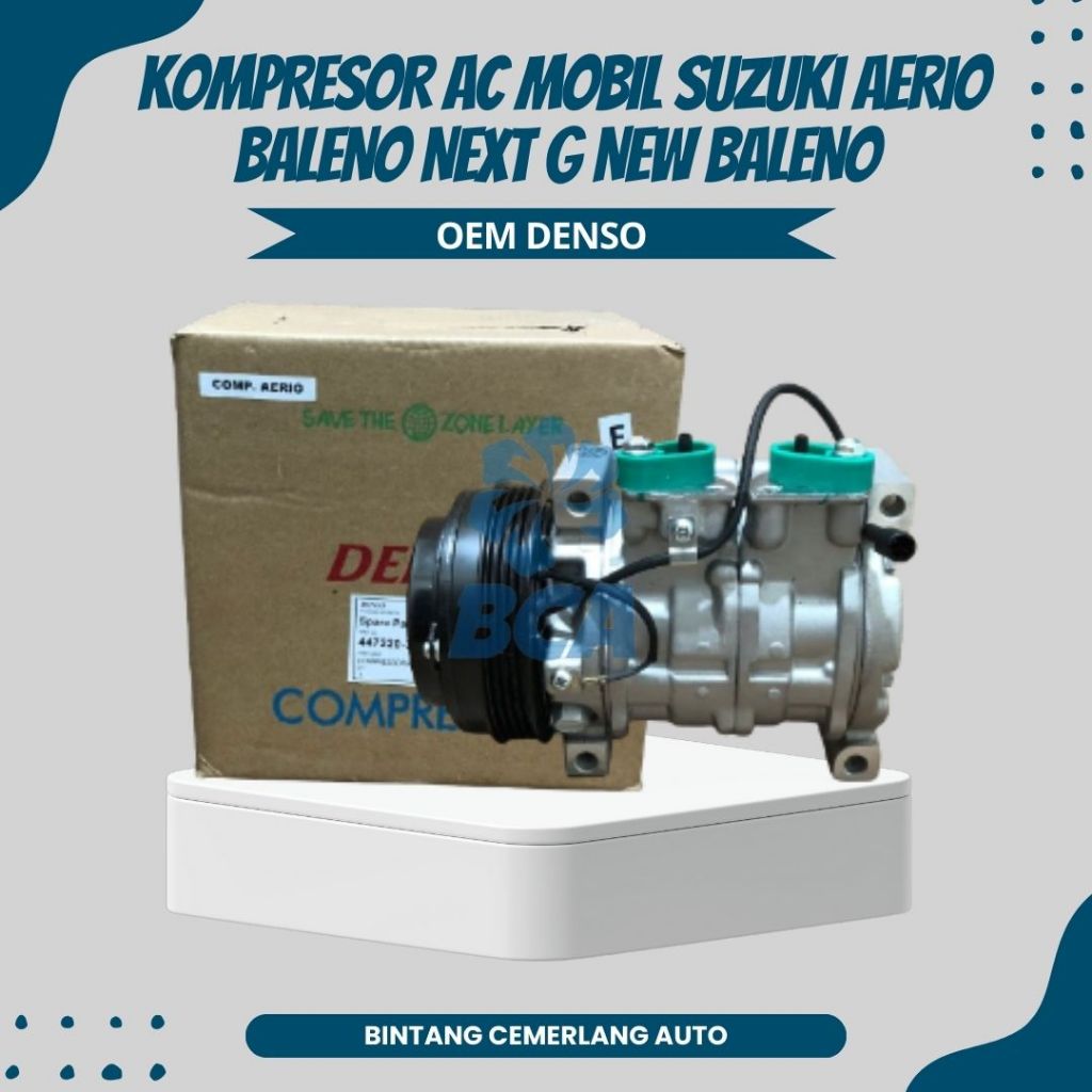 Jual COMPRESSOR KOMPRESOR AC Mobil Suzuki Aerio Baleno Next G New ...