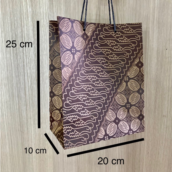 Jual Paper Bag Motif Batik 20x25 | Tas kado Kertas, kado ultah | Shopee ...