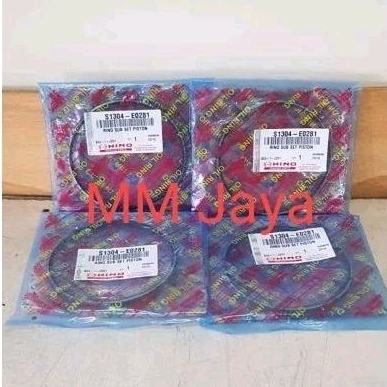 Jual ring piston seher dyna saurus / dutro hino 110 ht130 130 original Hino atu Toyota | Shopee ...