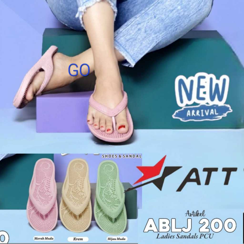Jual gos ATT ABLJ 100 & ABLJ 200 Sandal Jepit Rematik Sandal Kesehatan ...