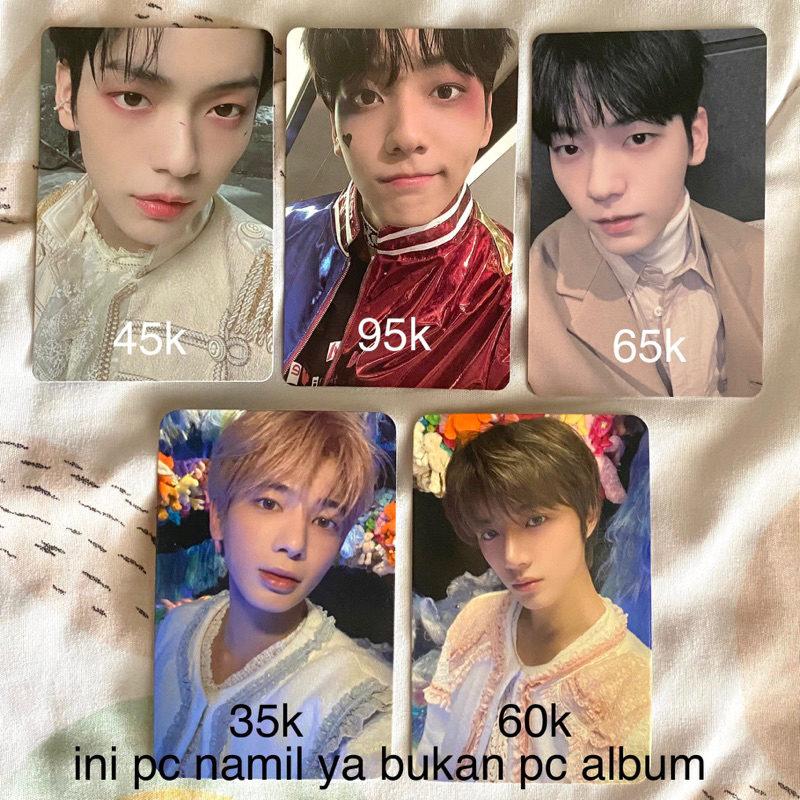 Jual Txt photocard soobin world harley lucky draw minisode2 thursday child taehyun namil r2 ...