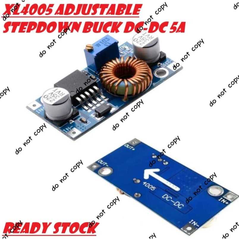 Jual XL4005 Adjustable DC-DC Step Down Buck Module 5A Adjustable XL4005 ...