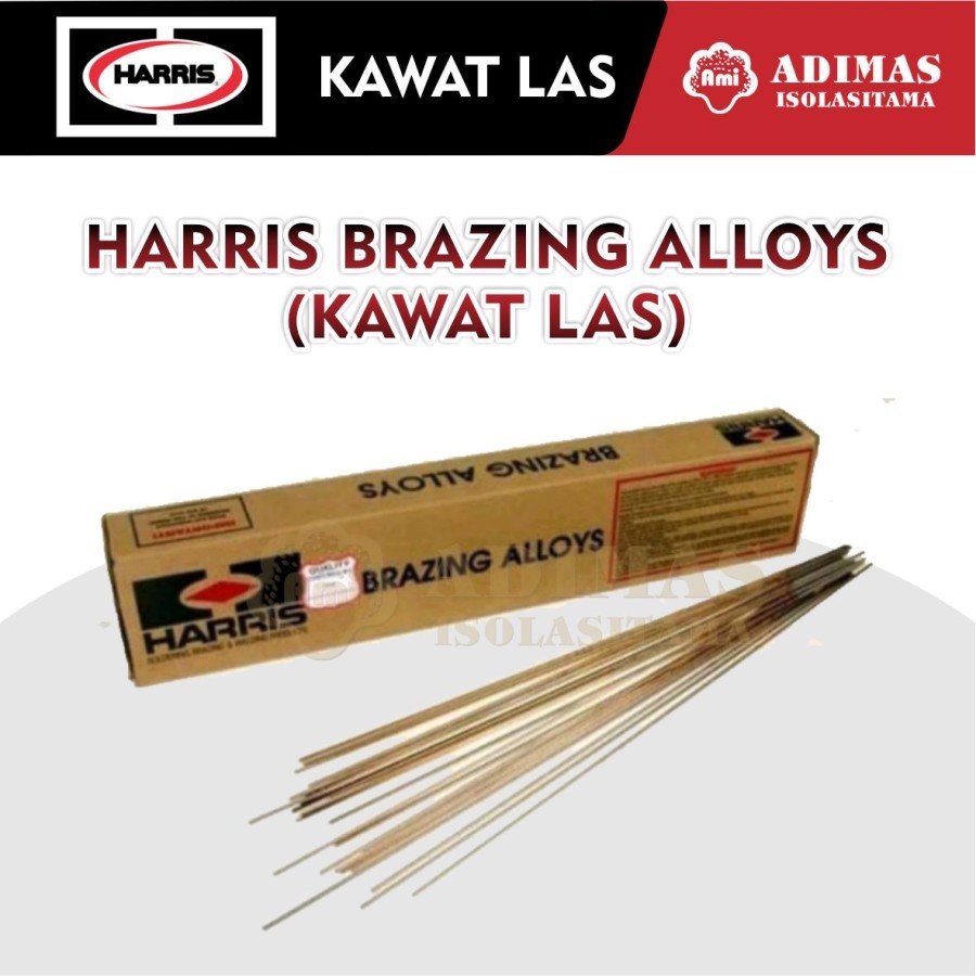 Jual Perak Las Tembaga/Kawat las tembaga Original Merk Harris | Shopee ...