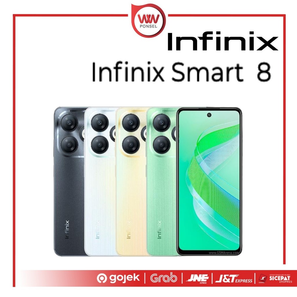 Jual Hp Infinix Smart 8 Ram 4GB Internal 128GB Garansi Resmi | Shopee ...