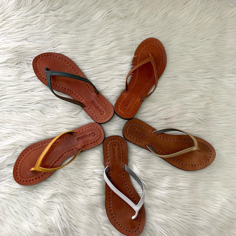 Jual sandal teplek elya sandal jepit sandal teplek sandal pantai sandal ...