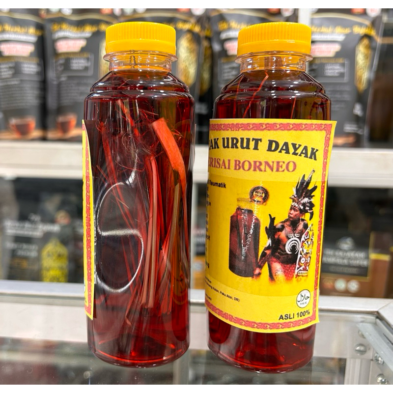 Jual MINYAK URUT DAYAK KALIMANTAN BOTOL BESAR 250ml | Shopee Indonesia
