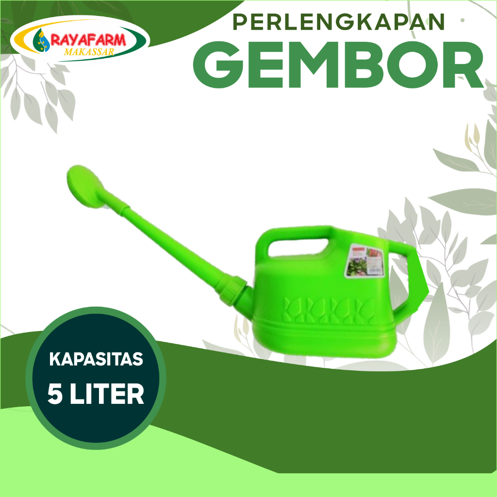 Jual Alat Penyiram Tanaman Gembor / Watering Pot 5 Liter | Shopee Indonesia