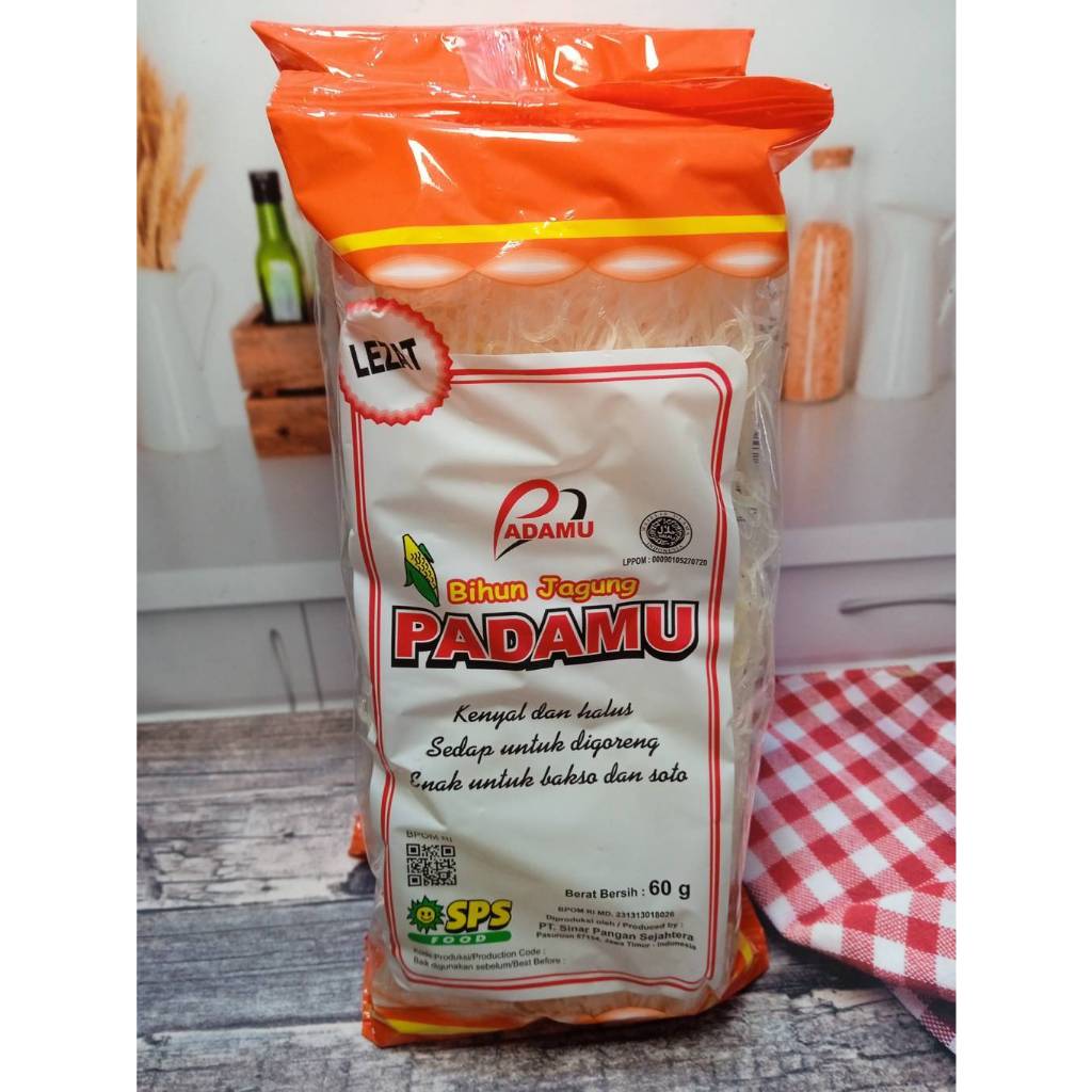 Jual Bihun Jagung Padamu Orange 60 gram | Shopee Indonesia